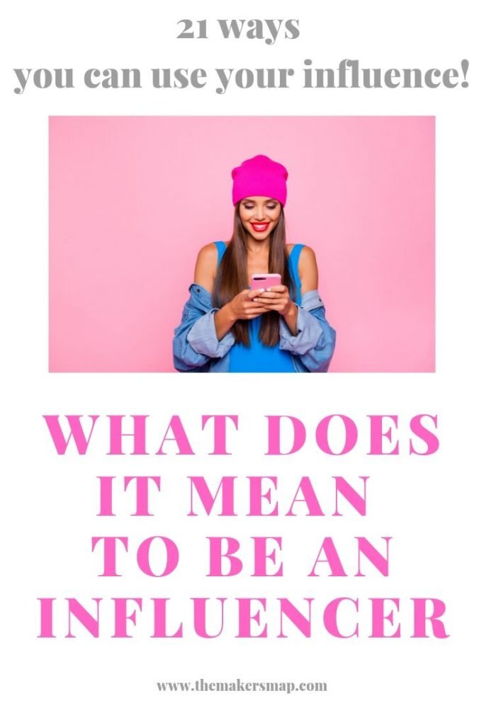 What it really means to be an influencer! - The Makers Map with Amber ...
