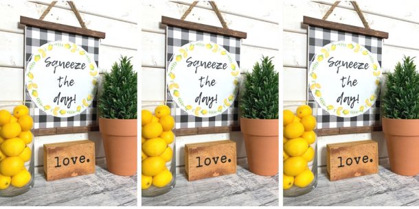 Get a Free Farmhouse Lemon Printable for DIY Decor