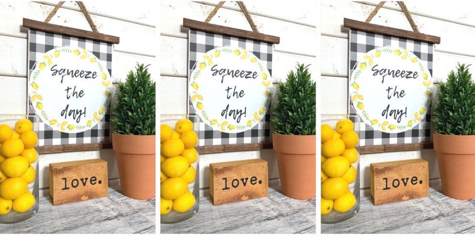 Get a Free Farmhouse Lemon Printable for DIY Decor