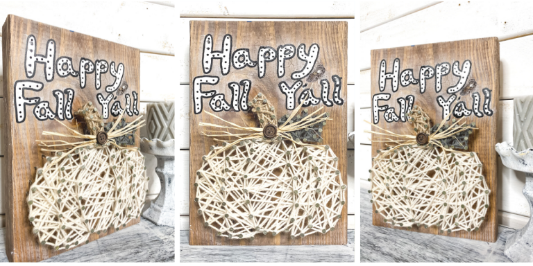 How to simply make DIY String Art Home Decor cheap