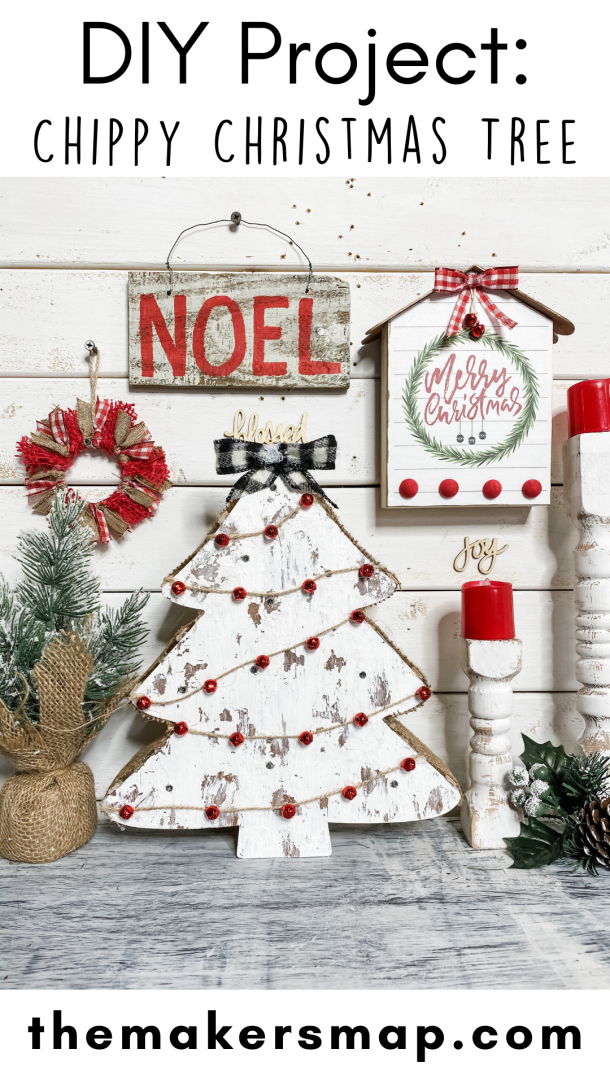 Chippy Christmas Tree DIY - The Makers Map with Amber Strong