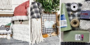 DIY Dollar Tree American Flag Decor - Easy Decor DIY Tutorial