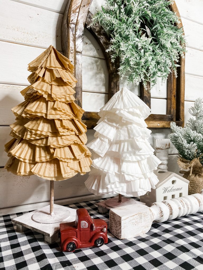 How to make DIY Cupcake Liner Trees - DIY with Amber Strong