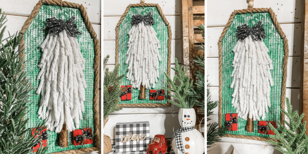 Make a Dollar Tree DIY Christmas Tag Makeover Farmhouse Style