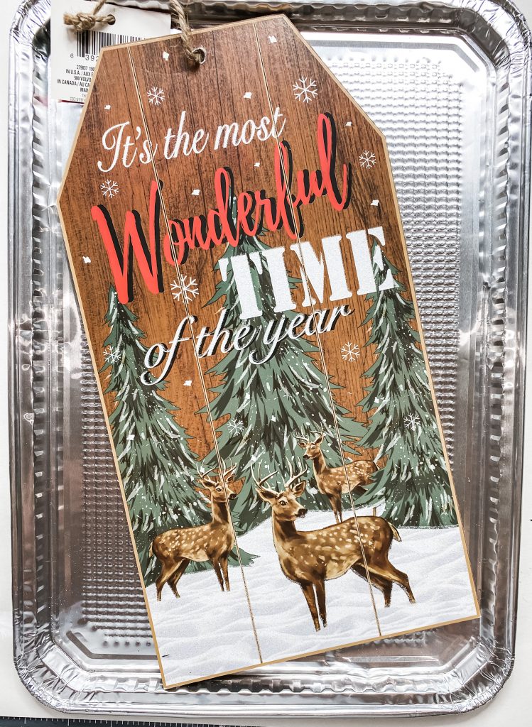 Make a Dollar Tree DIY Christmas Tag Makeover Farmhouse Style