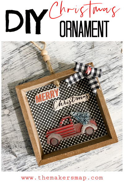 How to make an easy Christmas Ornament DIY - Make in 30 minutes!