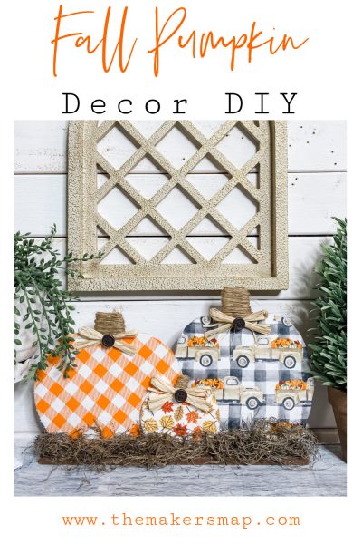 How to make a Fall Pumpkin Decor DIY - Fall Decorating Ideas
