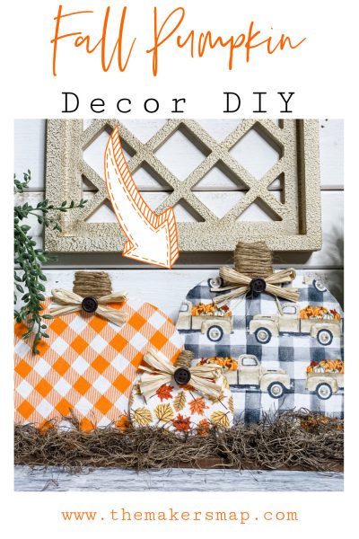 How to make a Fall Pumpkin Decor DIY - Fall Decorating Ideas