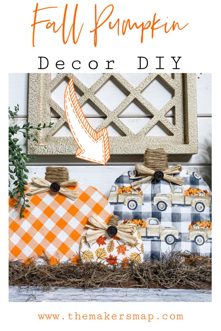 How to make a Fall Pumpkin Decor DIY - Fall Decorating Ideas