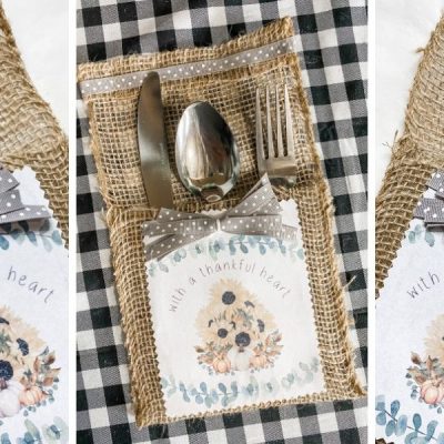 Thanksgiving Table Decor Free Fall Printable - Affordable Holiday DIY