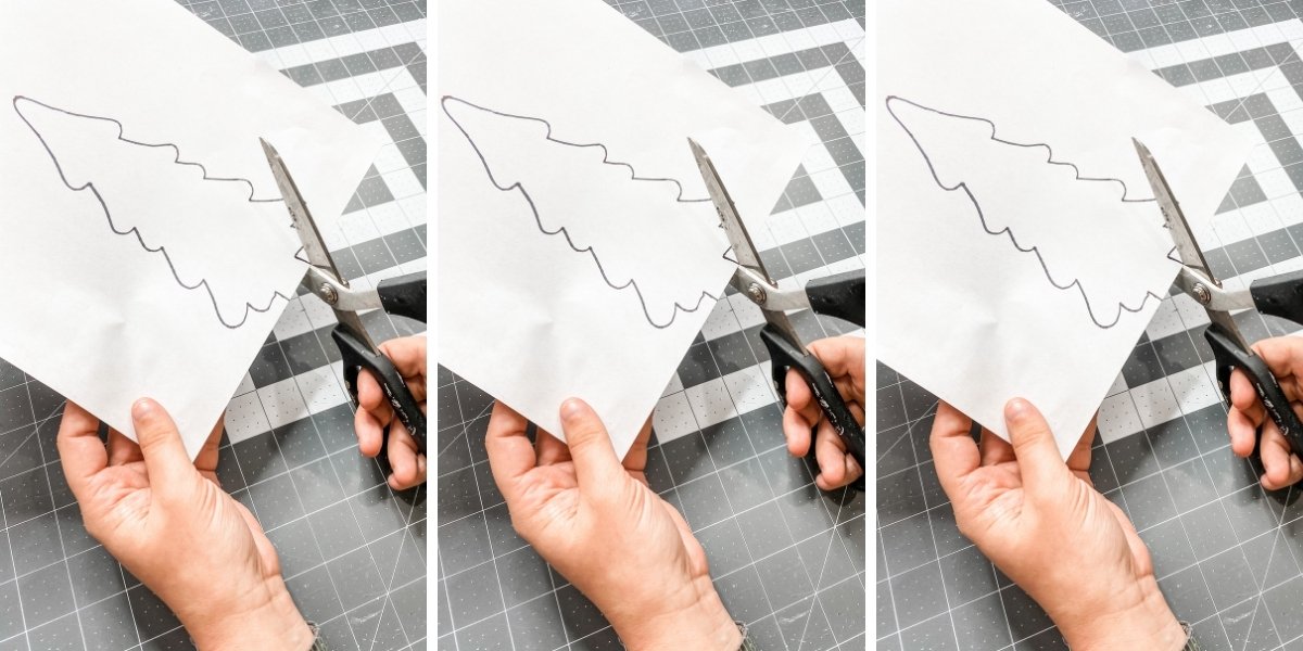 Get this Free Christmas Tree printable cutout to create decor