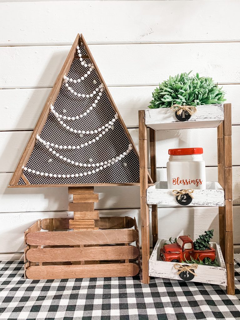Dollar Tree Ruler Christmas Decor DIY for any budget