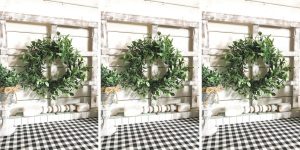 Easy Dollar Tree project - Decorative Window with flower box DIY