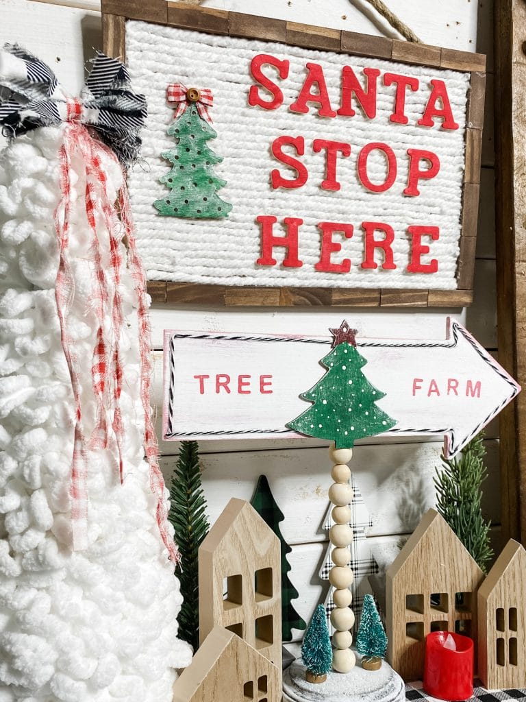 How to Make a Dollar Tree DIY Christmas Tree Farm Sign