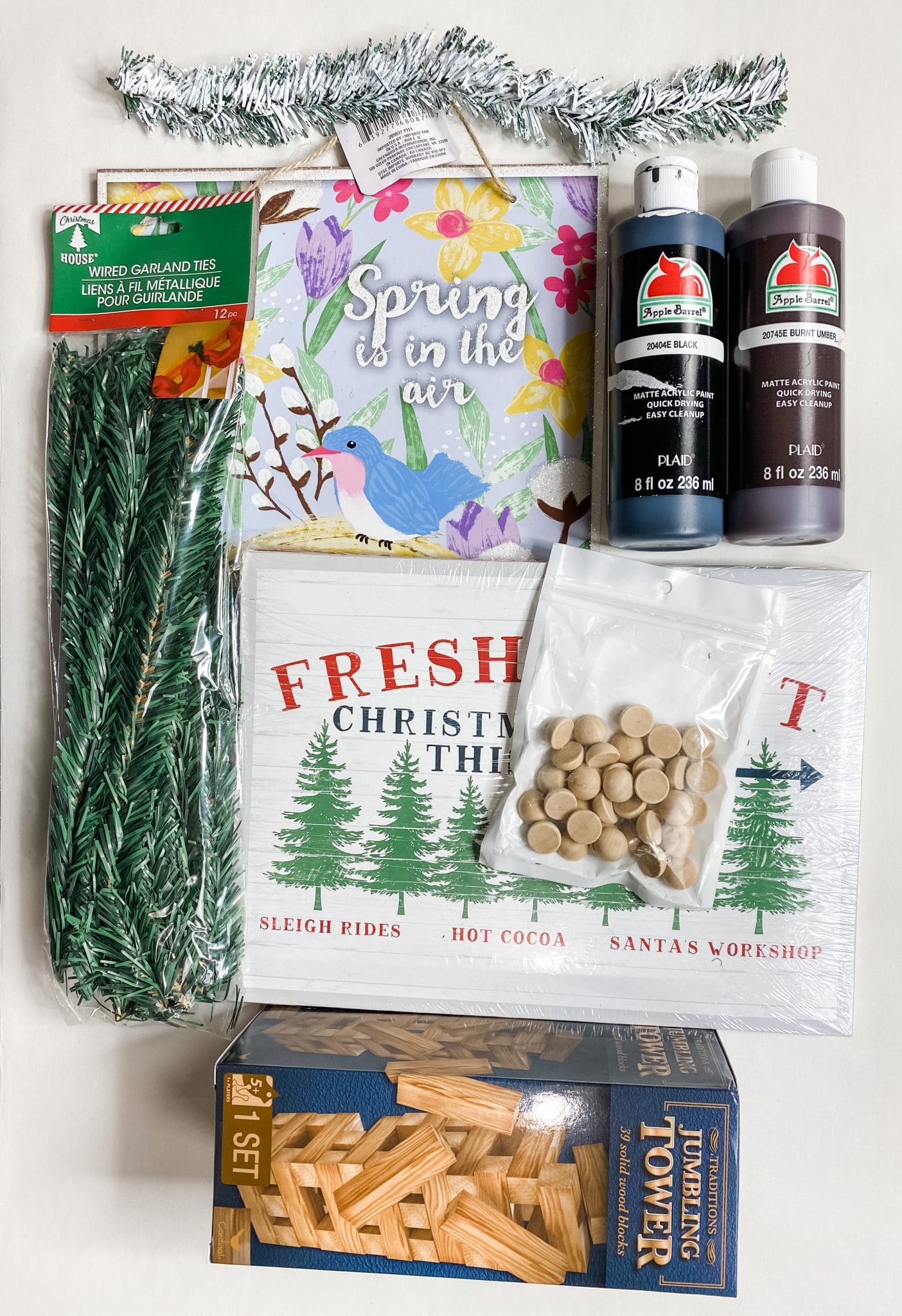 How to Make a Dollar Tree Gift Box DIY Christmas Decor