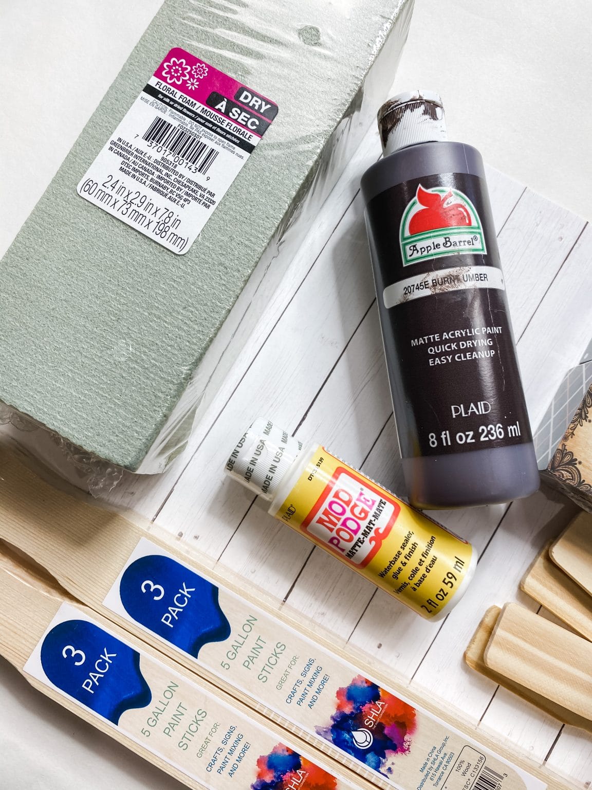 Easy Dollar Tree project - Decorative Window with flower box DIY