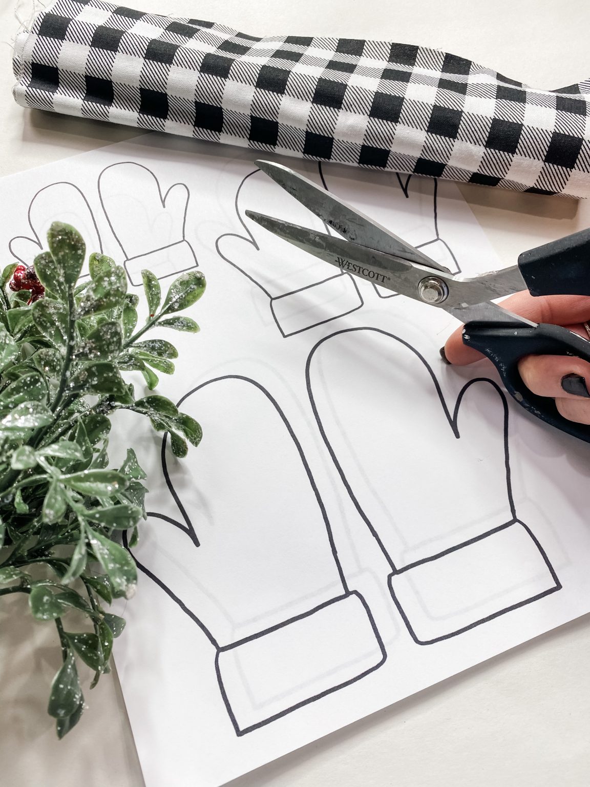 Get this Free Christmas mittens printable right to your inbox