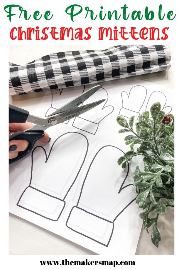 Get this Free Christmas mittens printable right to your inbox