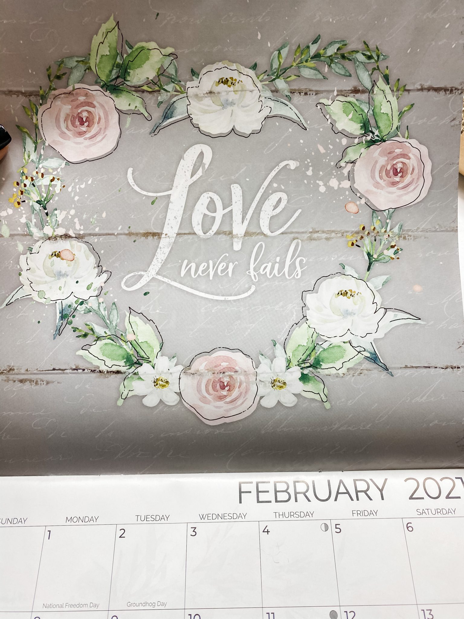 Dollar Tree Calendar DIY Shabby Chic Decor - DIY Tutorial