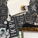 How to Make an Easy DIY Dollar Tree Splatter Screen Reindeer