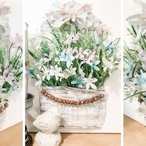 DIY Spring Flower Box - Easy Decor DIY Tutorial