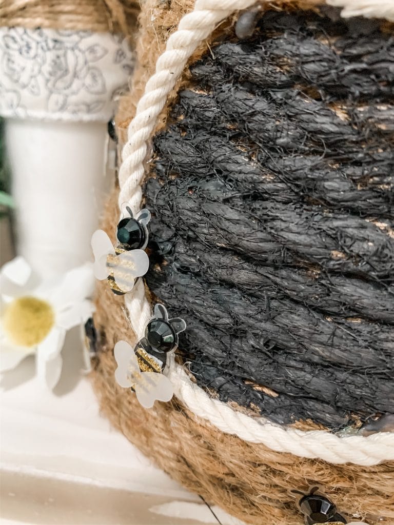 Diy Rope Beehive Bee Skep Easy Decor Tutorial