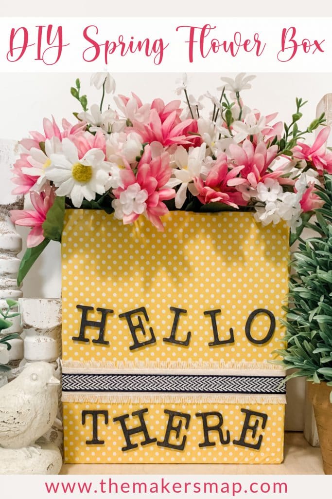DIY Spring Flower Box - Easy Decor DIY Tutorial