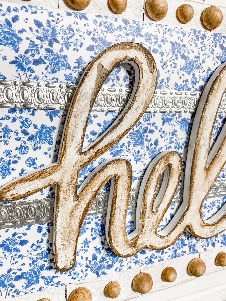 How to DIY Boho Hello Home Decor - DIY Decor Tutorial