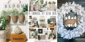 DIY Farmhouse Decor with Spring Printables - DIY Decor Tutorial