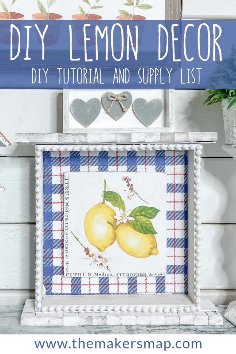 How to make DIY Lemon Decor with Napkins - Easy Decor DIY Tutorial
