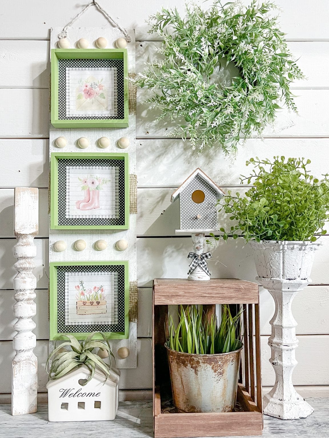 How to Turn Spring Printables into DIY Decor - Easy Decor DIY Tutorial