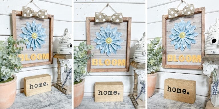 How to Turn Spring Printables into DIY Decor - Easy Decor DIY Tutorial