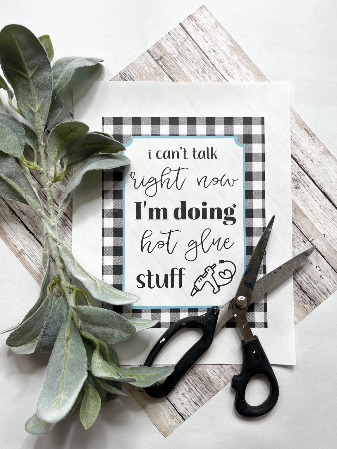 Get your Free Craft Room Printable Instantly! - DIY home decor