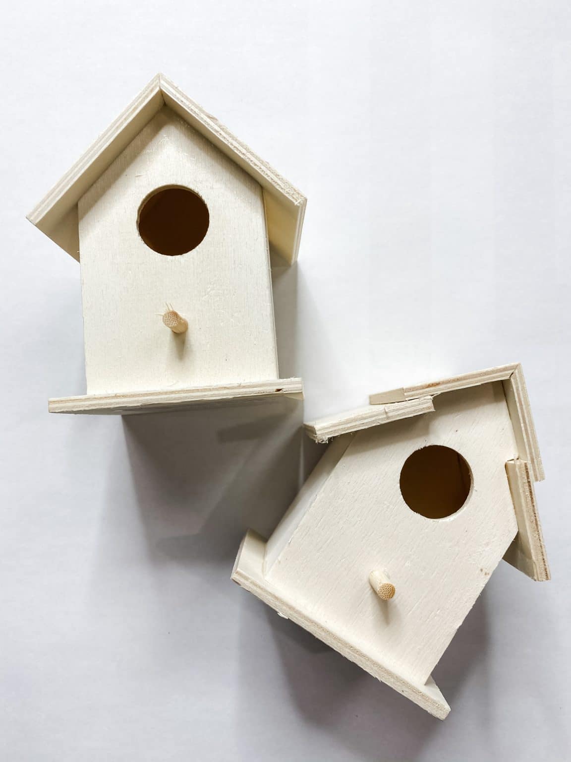 DIY Birdhouse Shelf Sitters - DIY Home Decor Ideas
