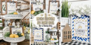 Get a Free Farmhouse Lemon Printable for DIY Decor