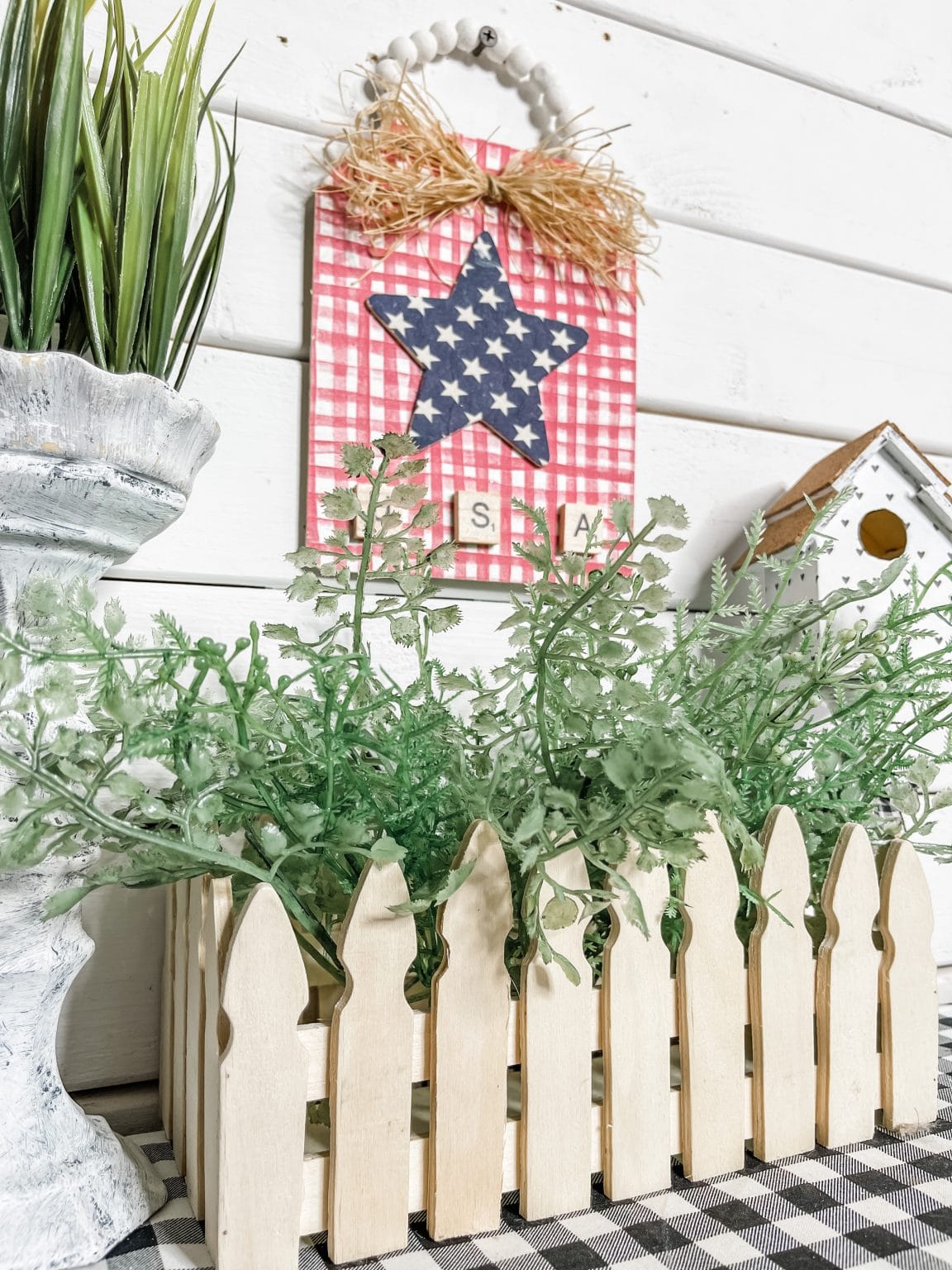 Rustic Patriotic American Decor - Easy Decor DIY Tutorial
