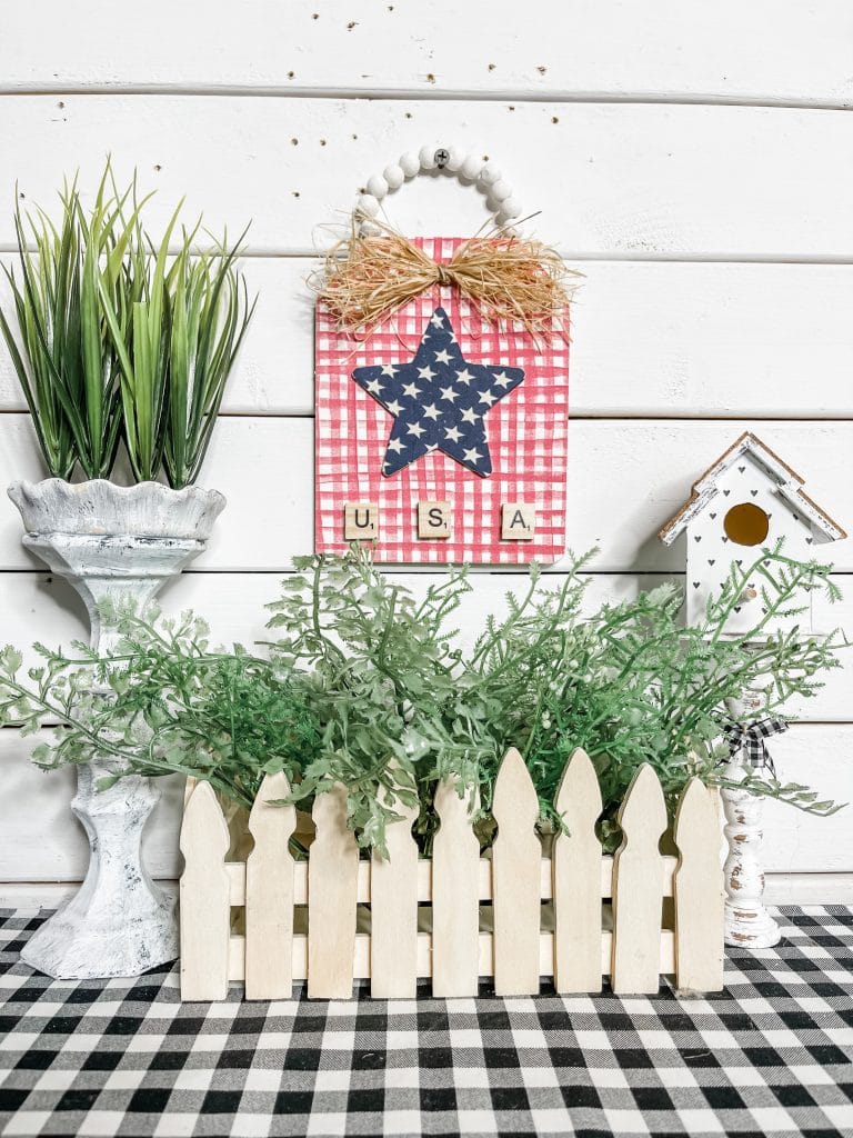 Rustic Patriotic American Decor - Easy Decor DIY Tutorial