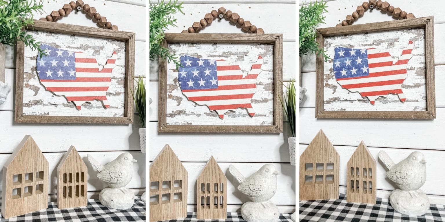 DIY Farmhouse Decor with Free Printable - Easy DIY Decor Tutorial