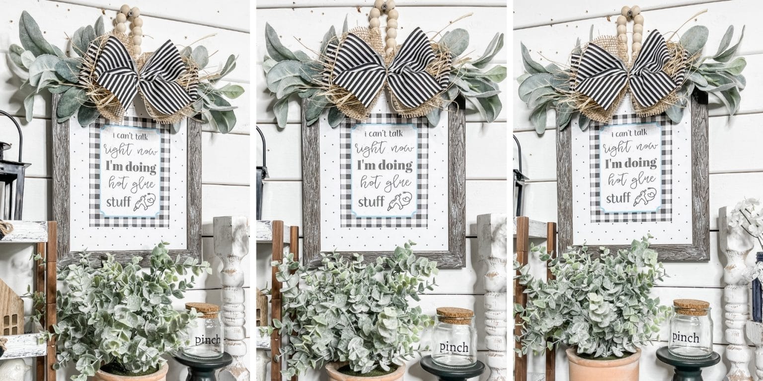 Dollar Tree Trophy DIY Farmhouse Decor - DIY Decor Tutorial