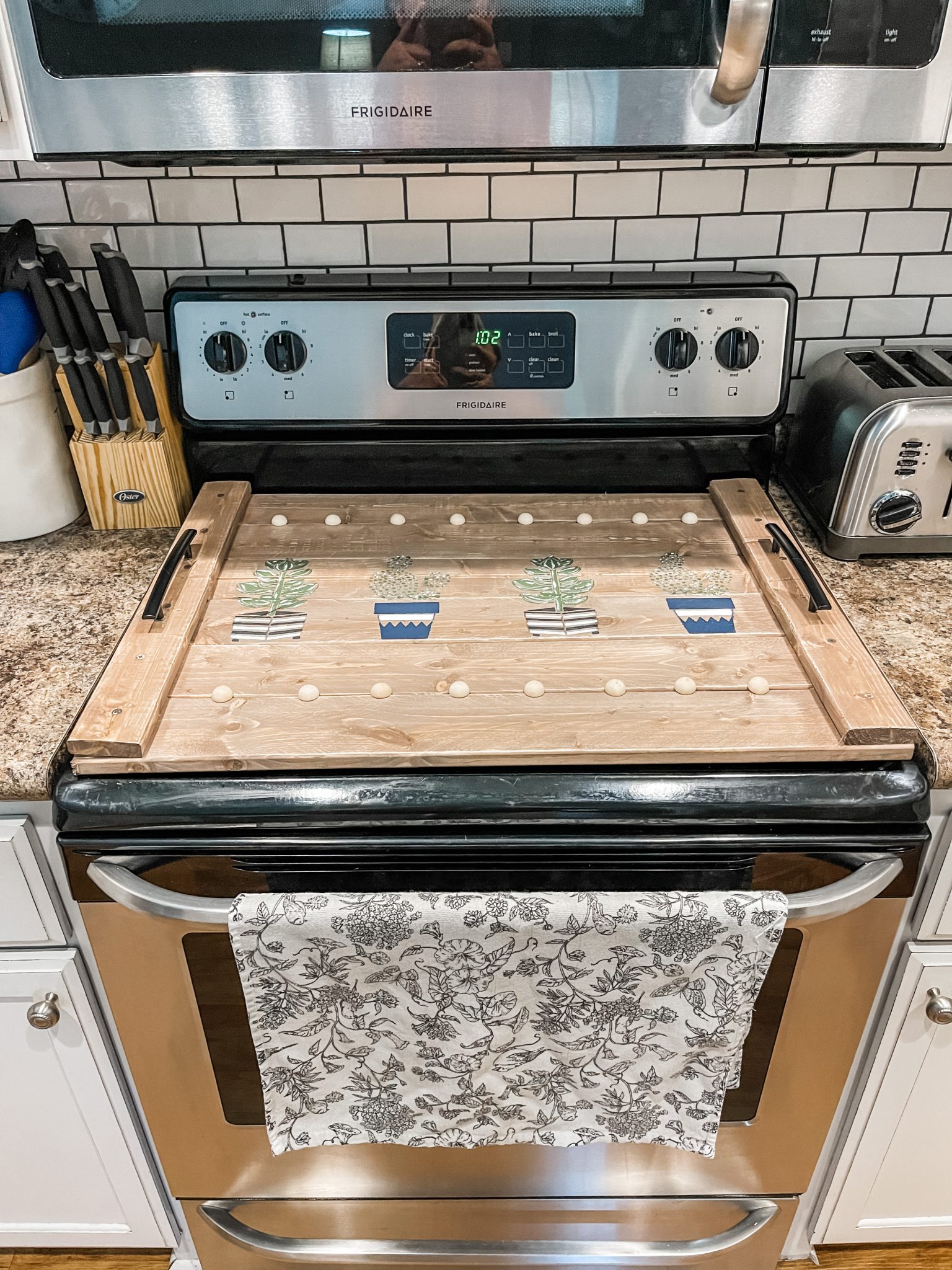 How to make a DIY Stove Cover / Noodle Board for your kitchen