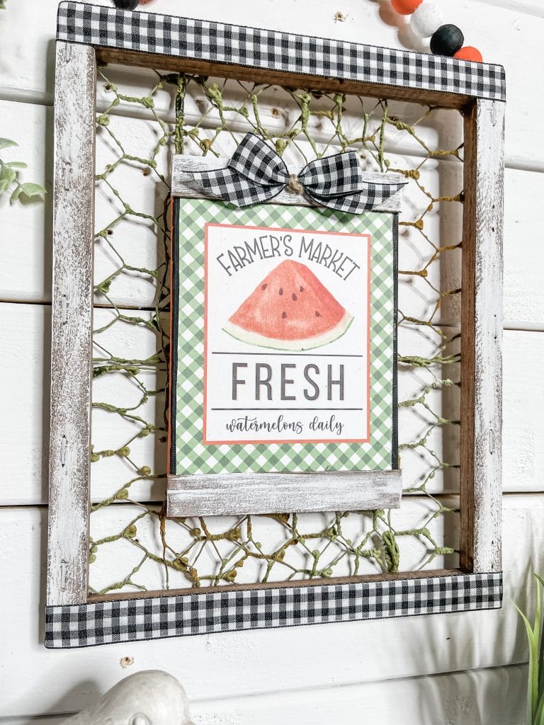 Watermelon Printable DIY Home Decor - Easy DIY Decor Idea