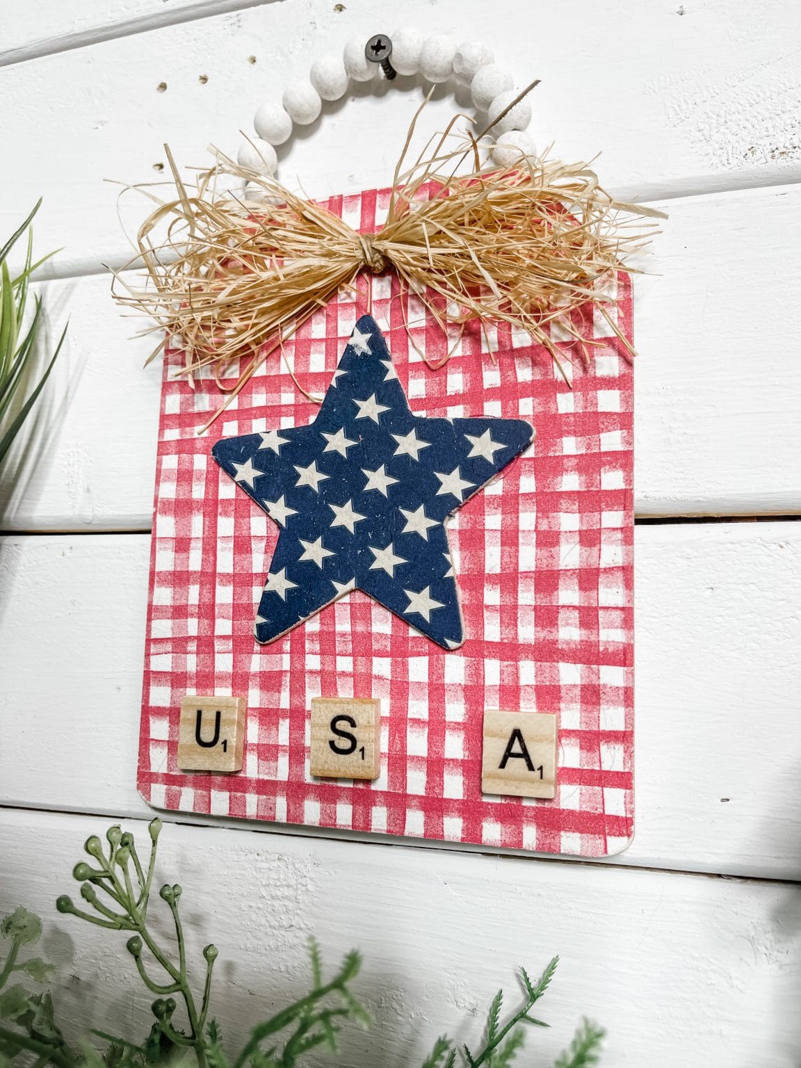 Rustic Patriotic American Decor - Easy Decor DIY Tutorial