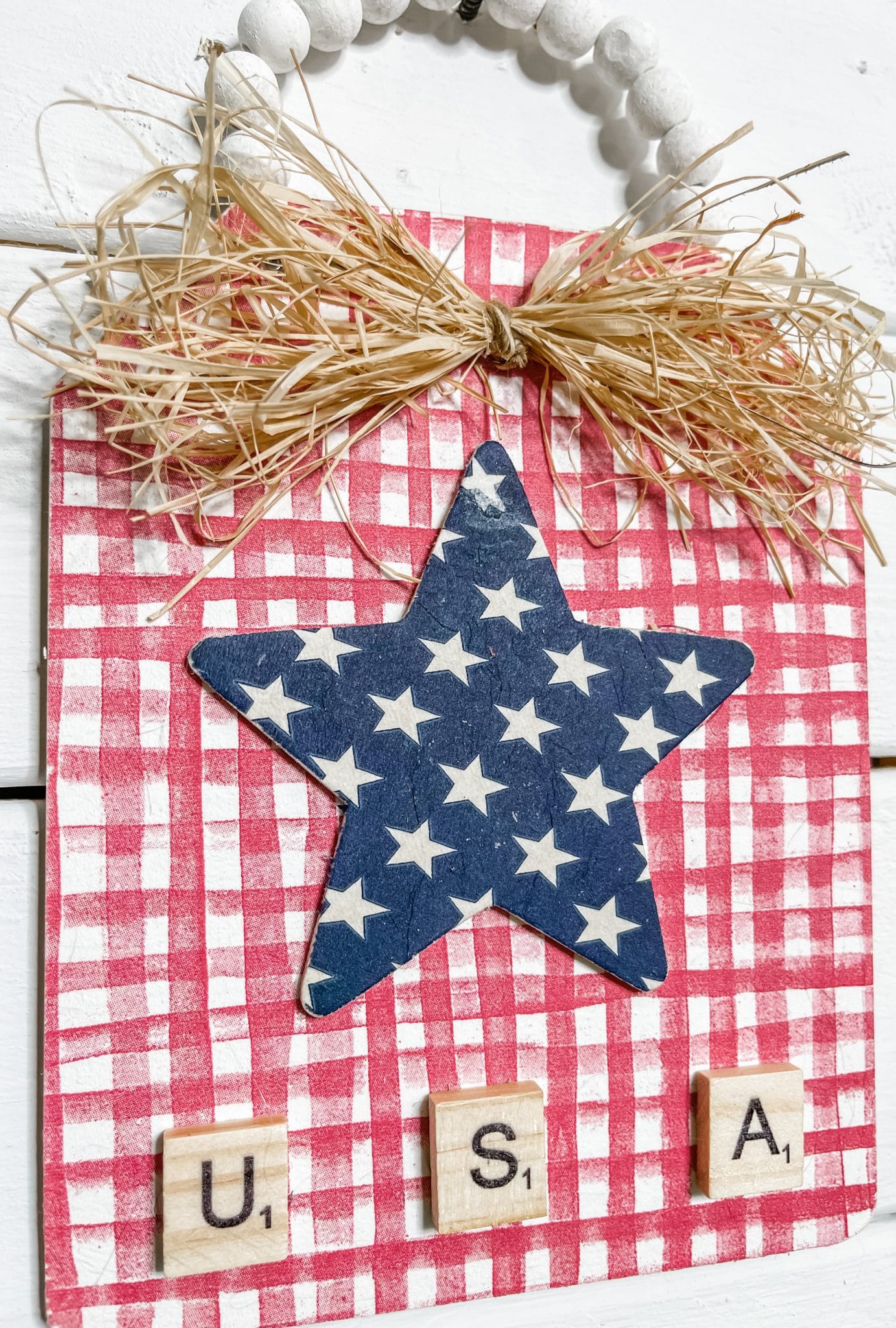 Rustic Patriotic American Decor - Easy Decor DIY Tutorial