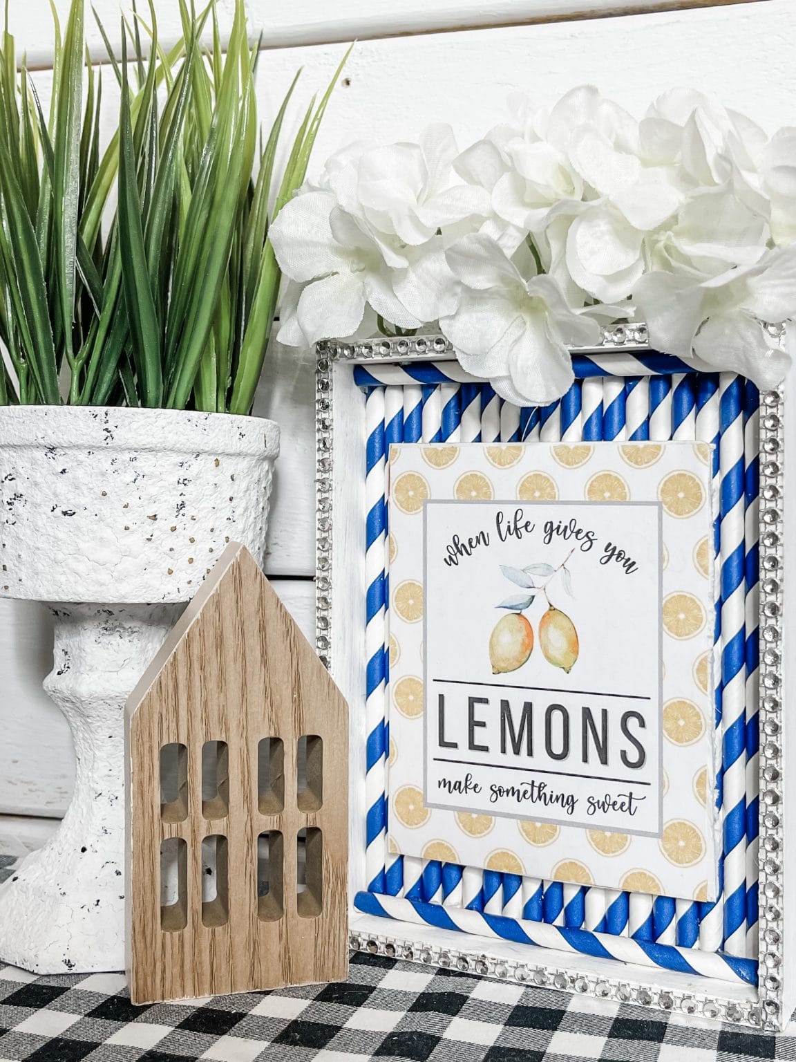 3 Lemon Printable DIY Decor Ideas for a Tiered Tray - Easy Decor Tutorial
