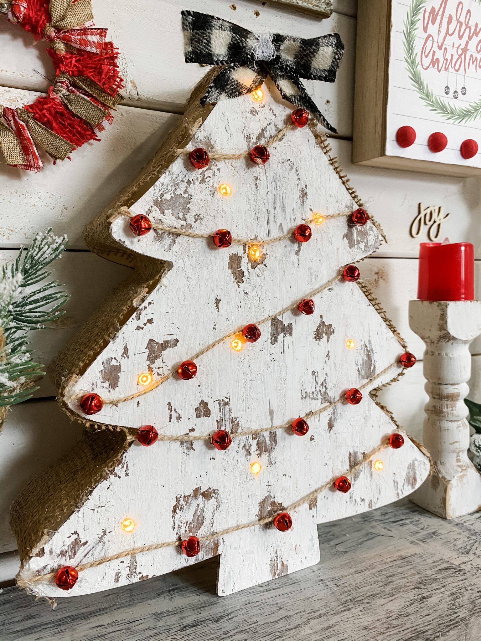 Chippy Christmas Tree DIY - The Makers Map with Amber Strong