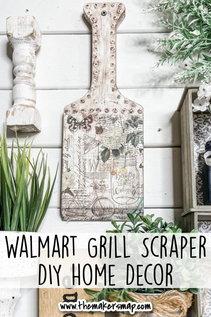 Walmart Grill Scraper DIY Home Decor - Easy DIY Tutorial