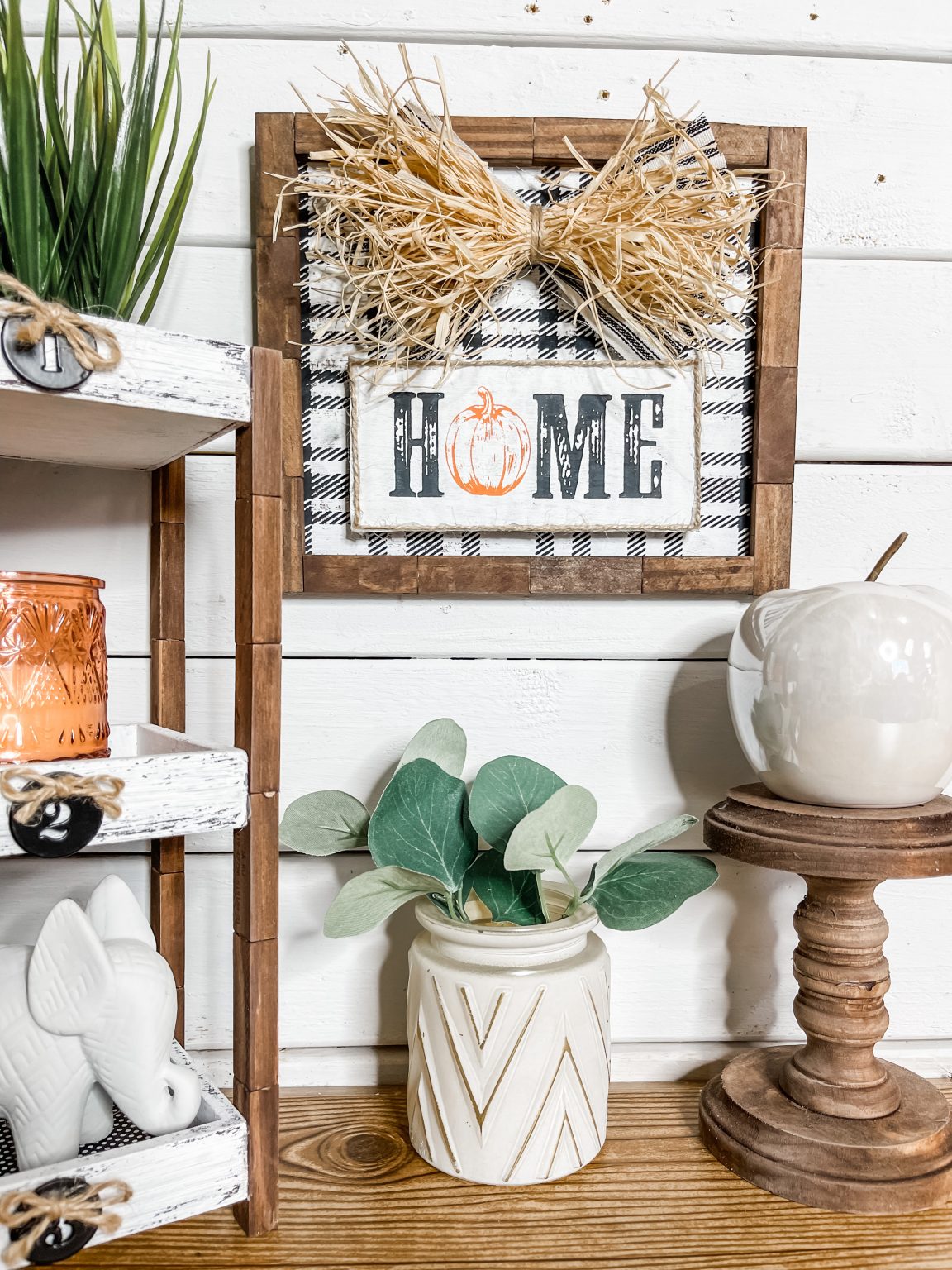 DIY Stenciled Home Fall Sign - DIY Fall Home Decor Tutorial
