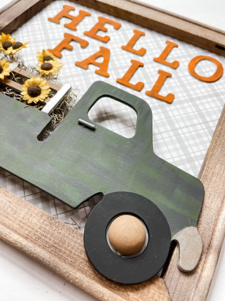 DIY Hello Fall Sign - DIY Fall Decor Tutorial