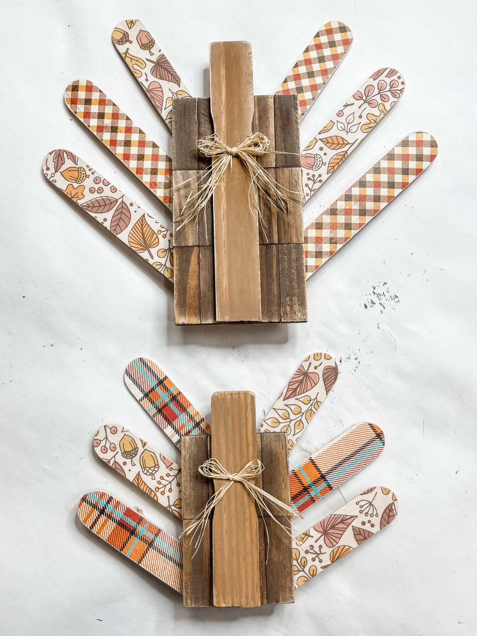 DIY Small Standing Turkeys - Affordable Home Decor Tutorial