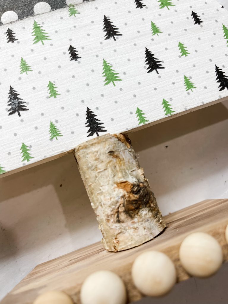 DIY Wooden Triangle Christmas Tree - DIY Decor on a budget